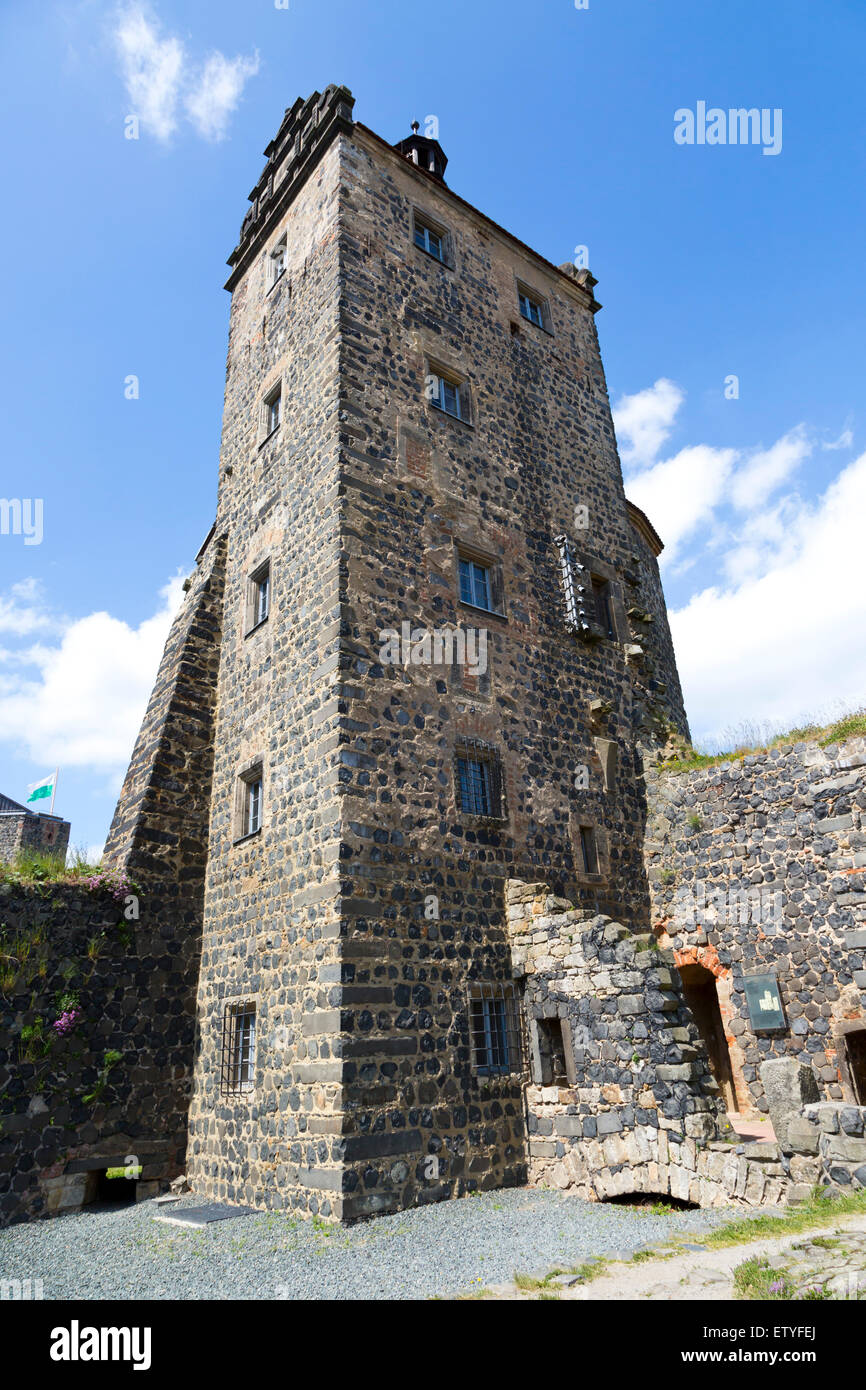 Castle in Stolpen, Saxony, Germany Stock Photo - Alamy