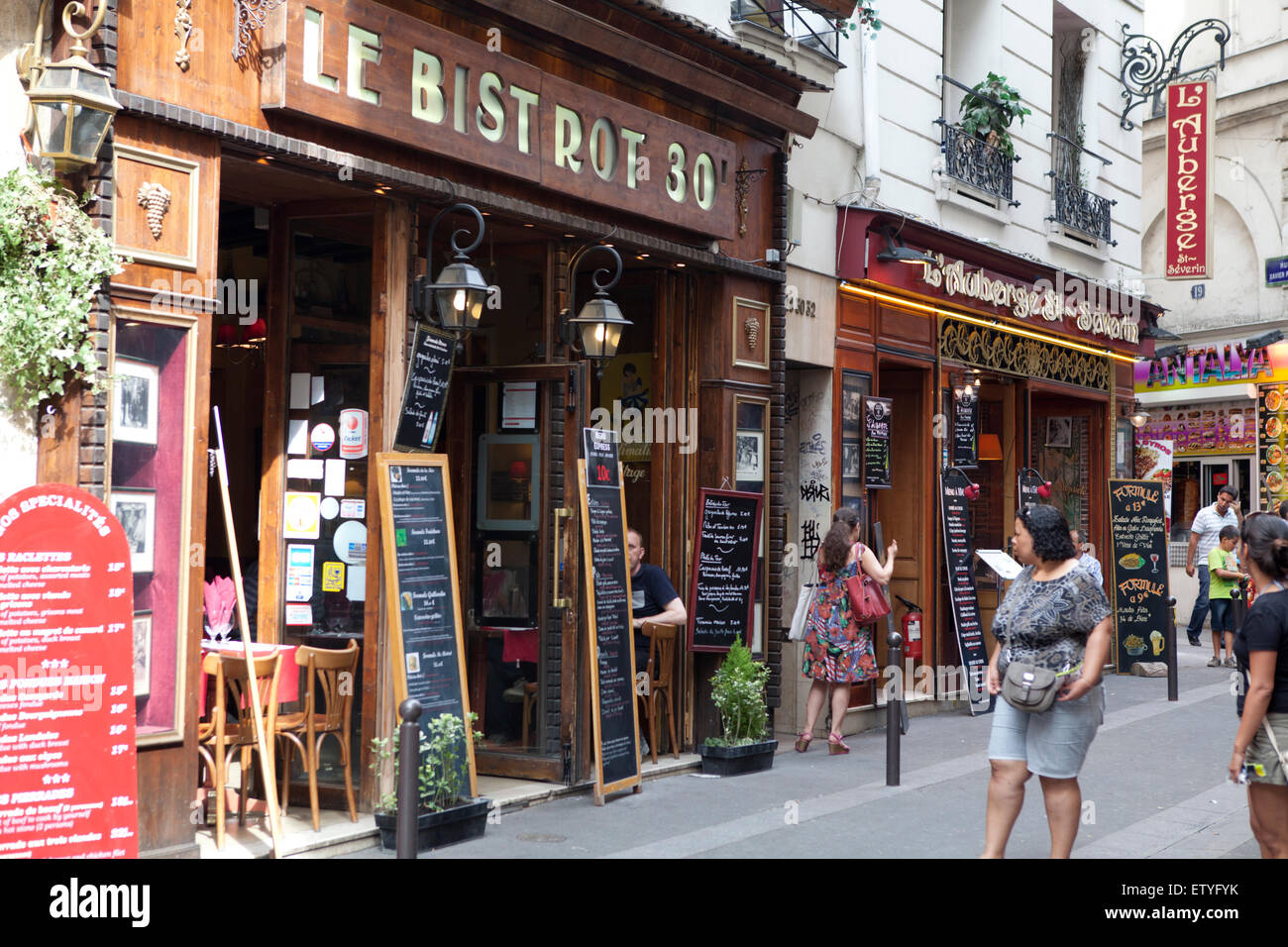 Paris quartier latin crepe hi-res stock photography and images - Alamy