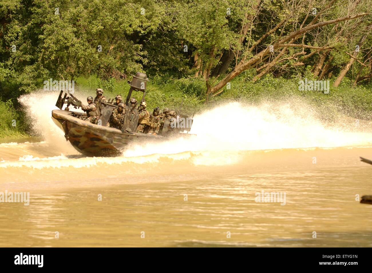 US Navy SEAL Special Warfare Combatant craft commandos assigned to ...