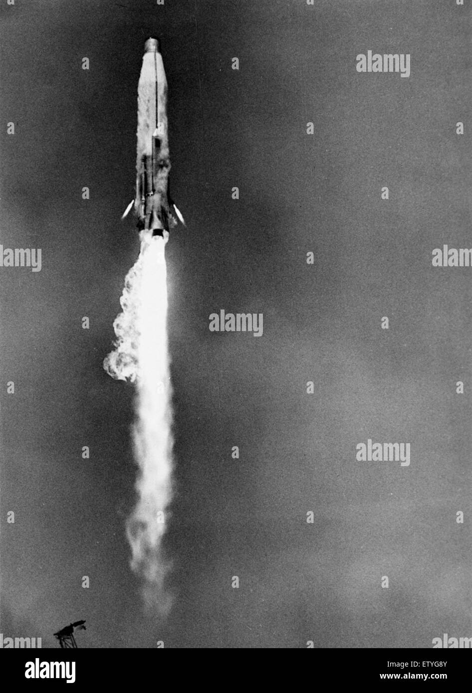 Atlas 25D Details Atlas 25 D; In Flight Date Stock Photo - Alamy