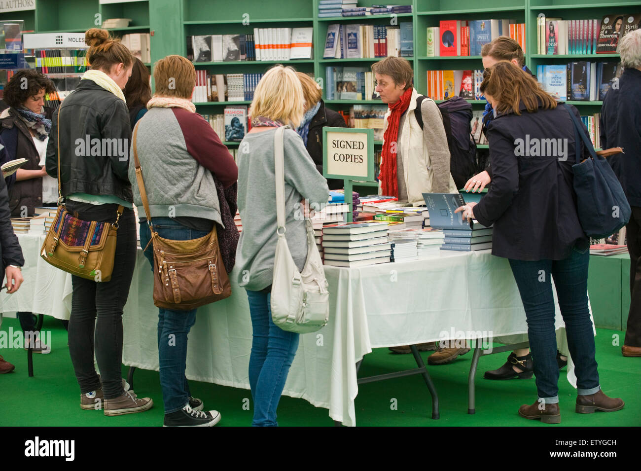 Bookshop author visit hi-res stock photography and images - Alamy