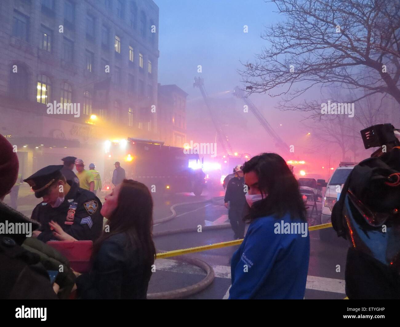 Building collapse on 2nd Ave in New York Where: New York City, New York ...