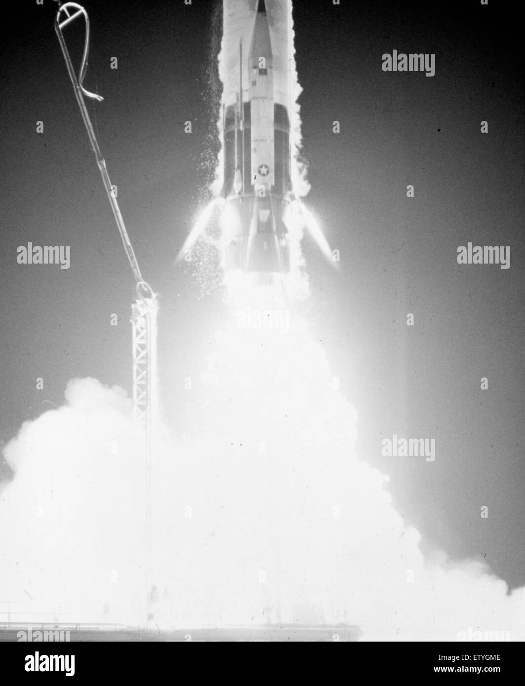 Atlas 9B was a variant of the Atlas rocket used for various payload ...
