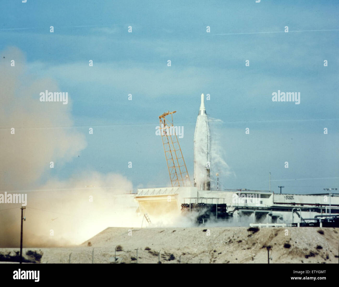 The Atlas missile ignition in the coffin-style complex is a key moment ...