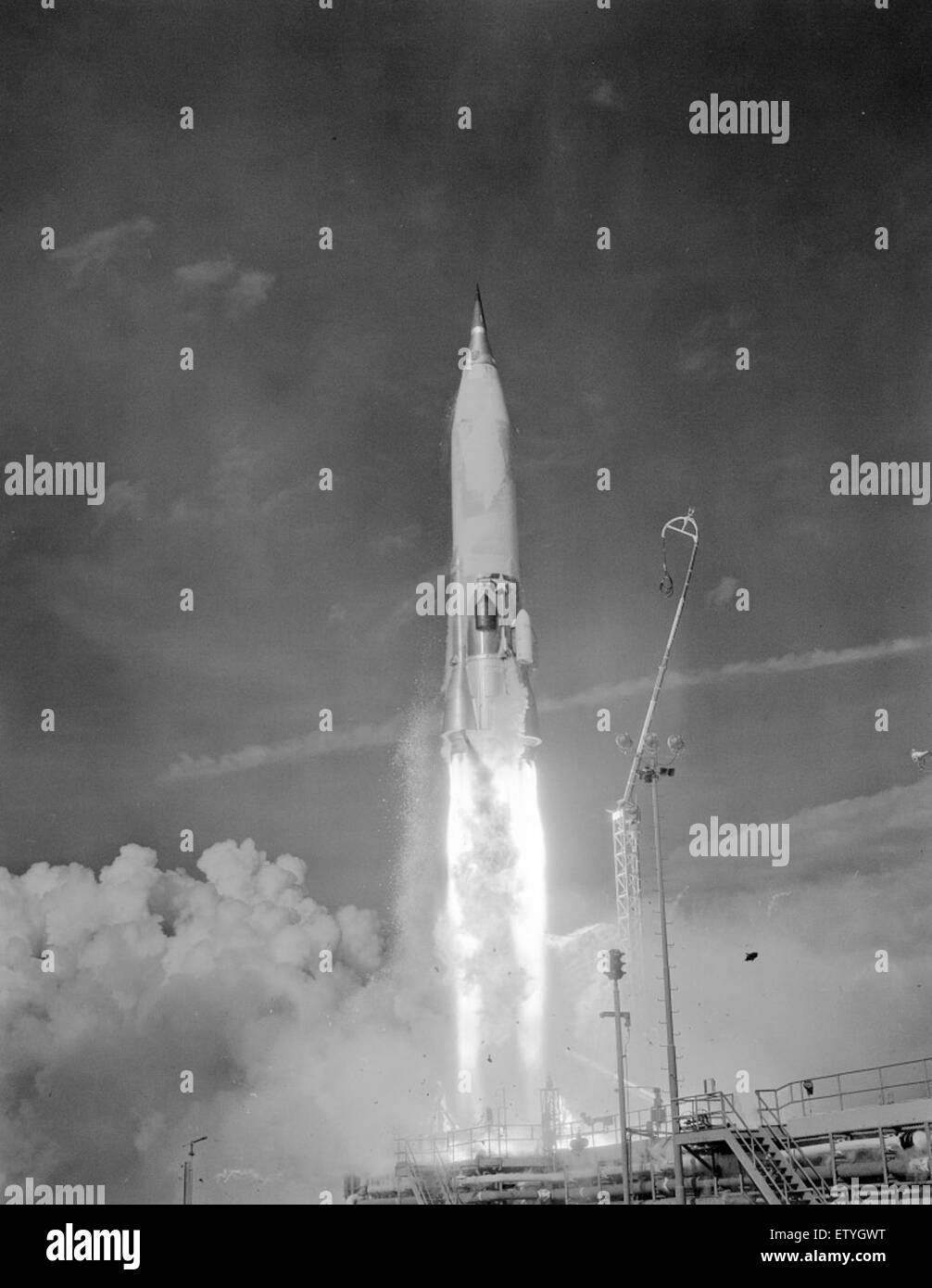 The Atlas missile was an early intercontinental ballistic missile (ICBM ...