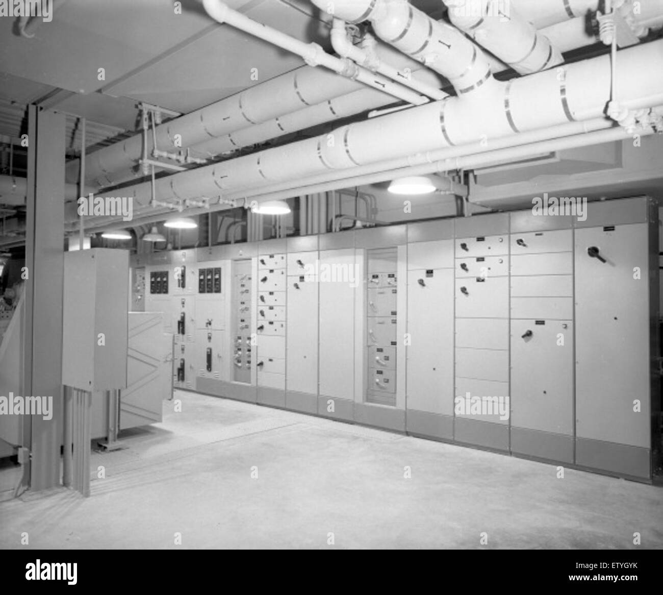 Digital data analysis image Black and White Stock Photos & Images - Alamy