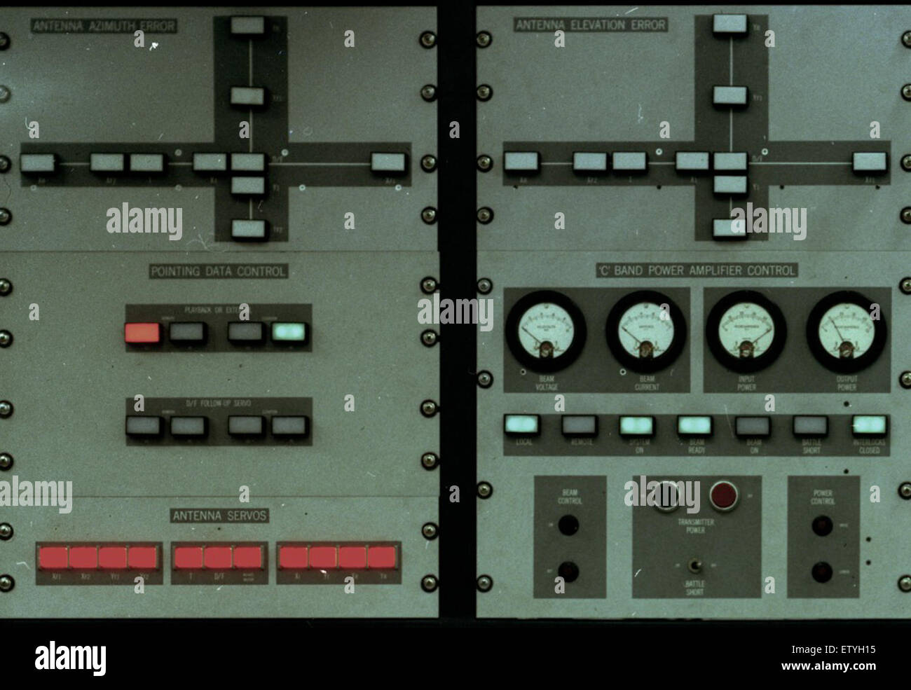 The Azusa Mark II AMR system includes antenna panels and receiver ...