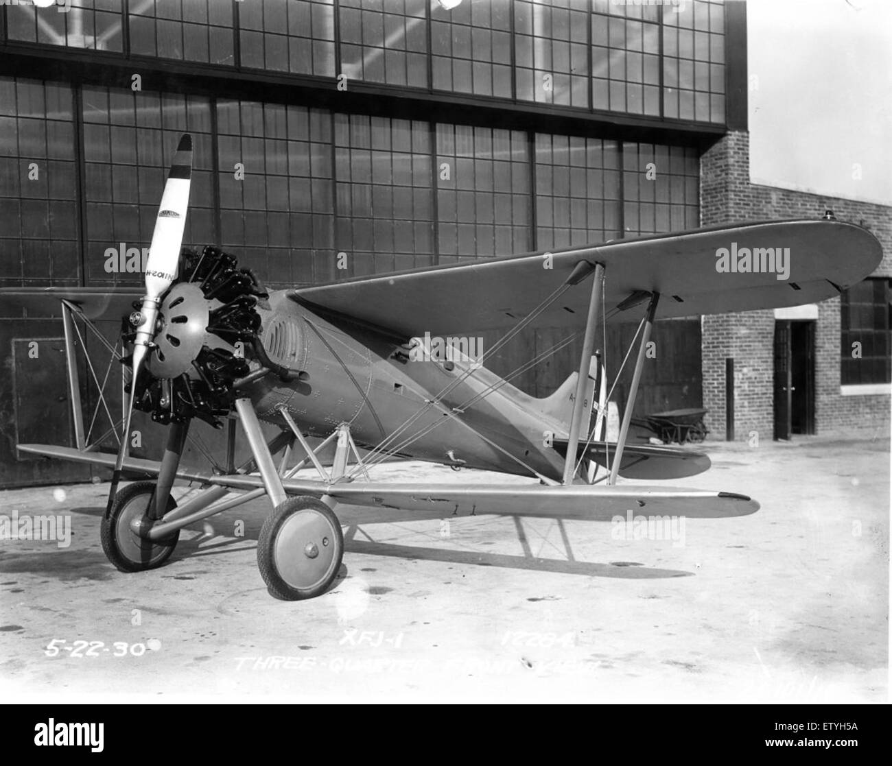 The Berliner Joyce XFJ-1 is a unique aircraft from the 1930s, notable ...
