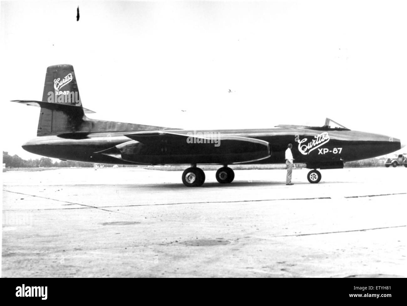 The *Curtiss XP-87* was a prototype American fighter aircraft developed ...