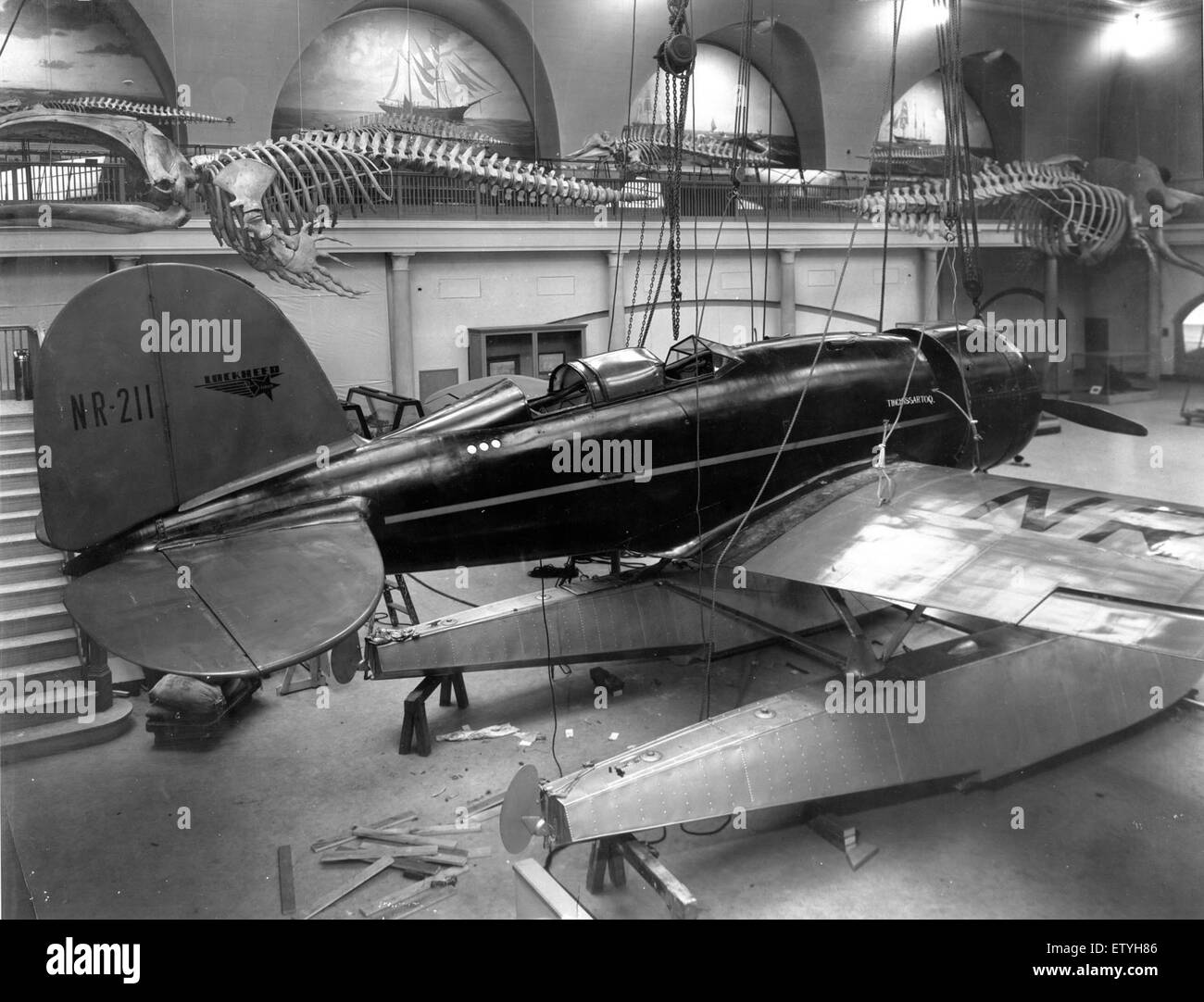 Lockheed Sirius Black and White Stock Photos & Images - Alamy