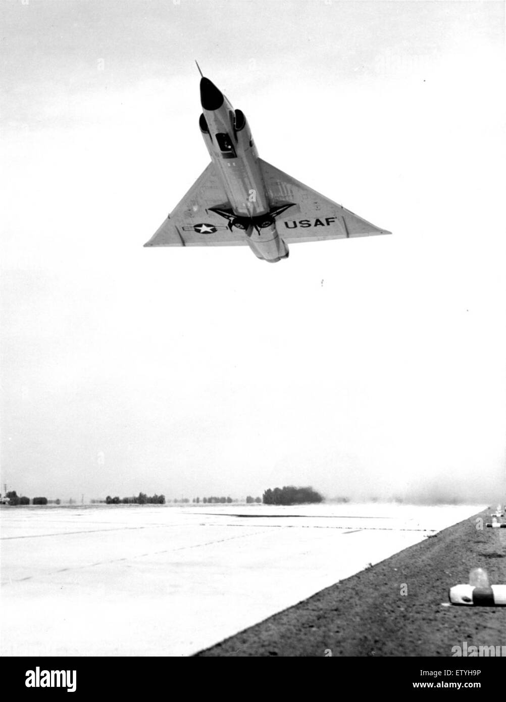 This photo features the Convair F-102A Delta Dagger, a supersonic ...