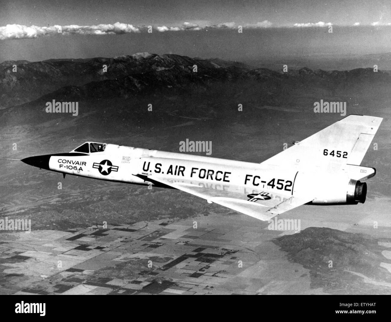 F-106 Convair photo Stock Photo - Alamy