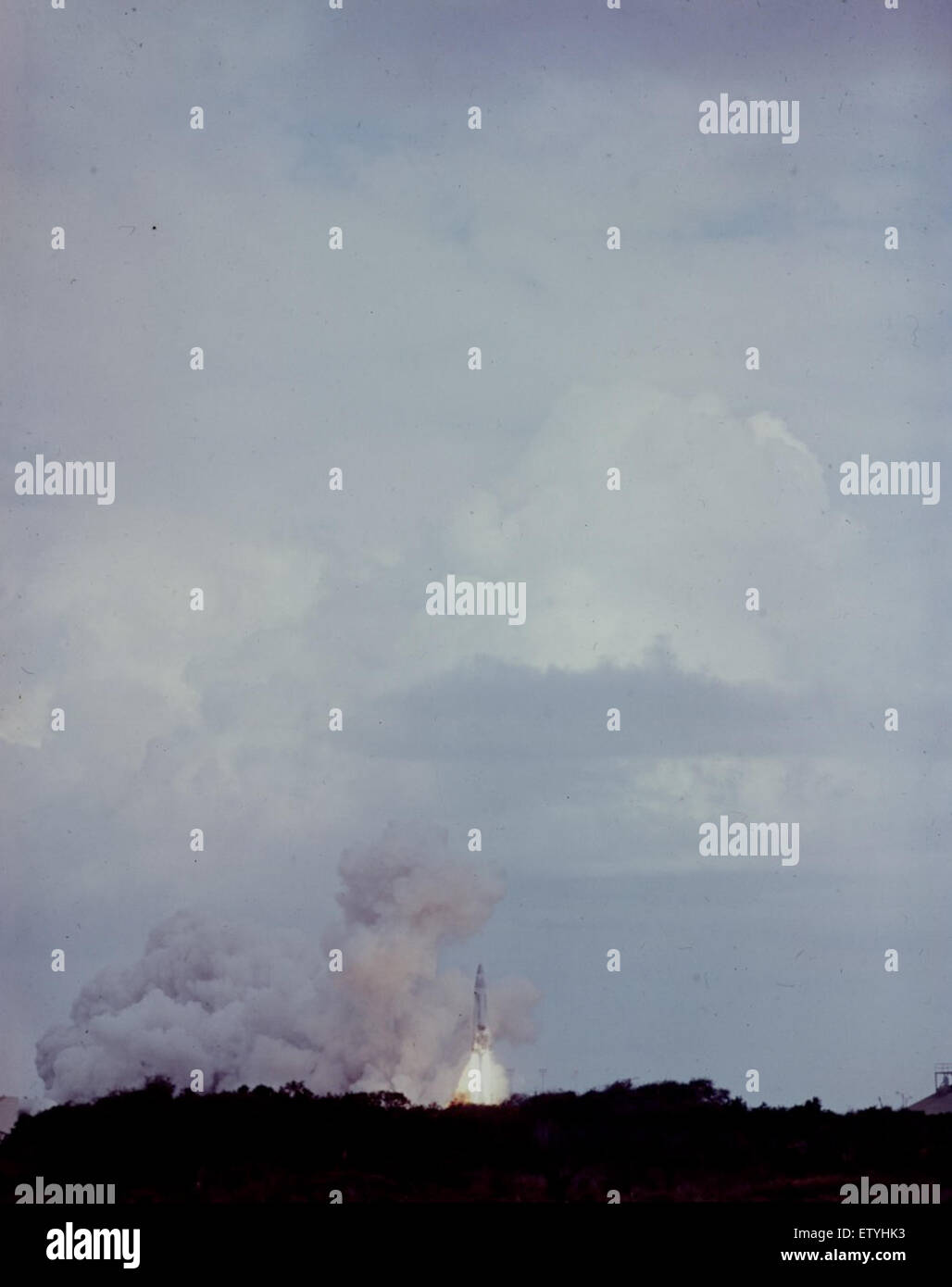 Atlas 12A was launched as part of a test mission to evaluate its ...