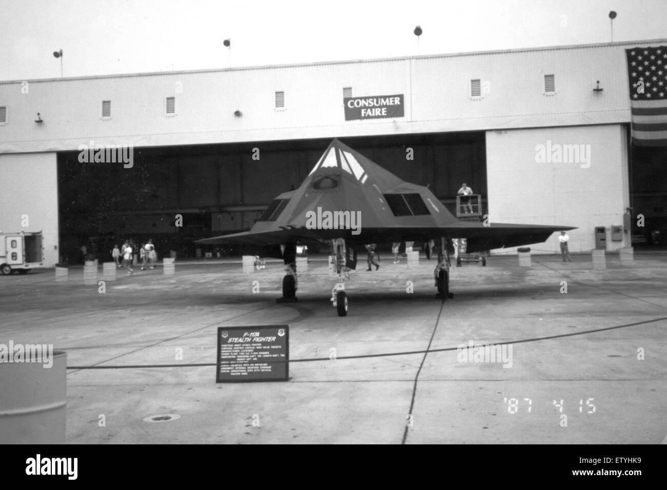The F-117 Nighthawk, developed by the U.S. Air Force, was a ...