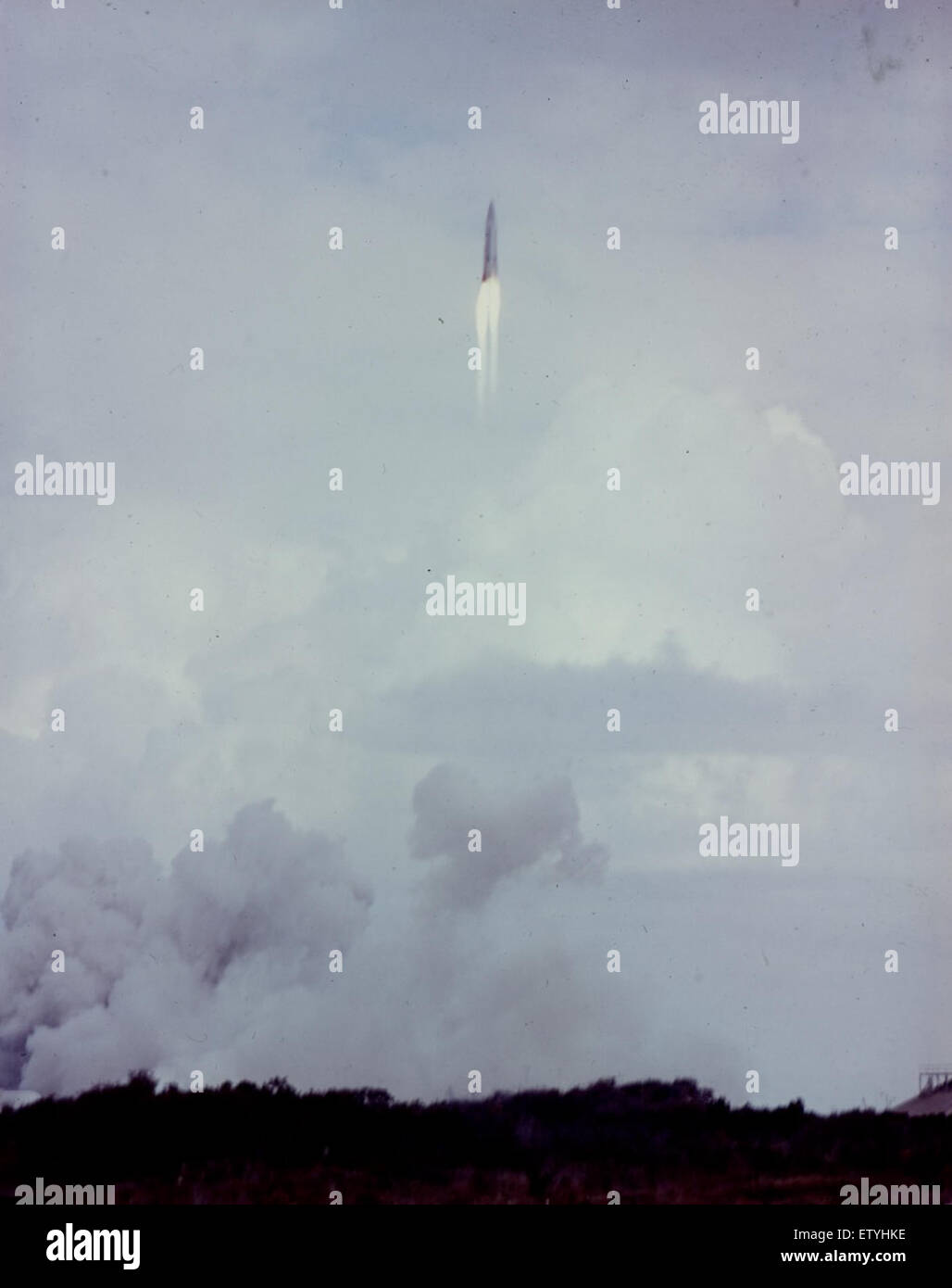 Atlas 12A, Launch Details Launch of 12A; Test 2148 Stock Photo - Alamy