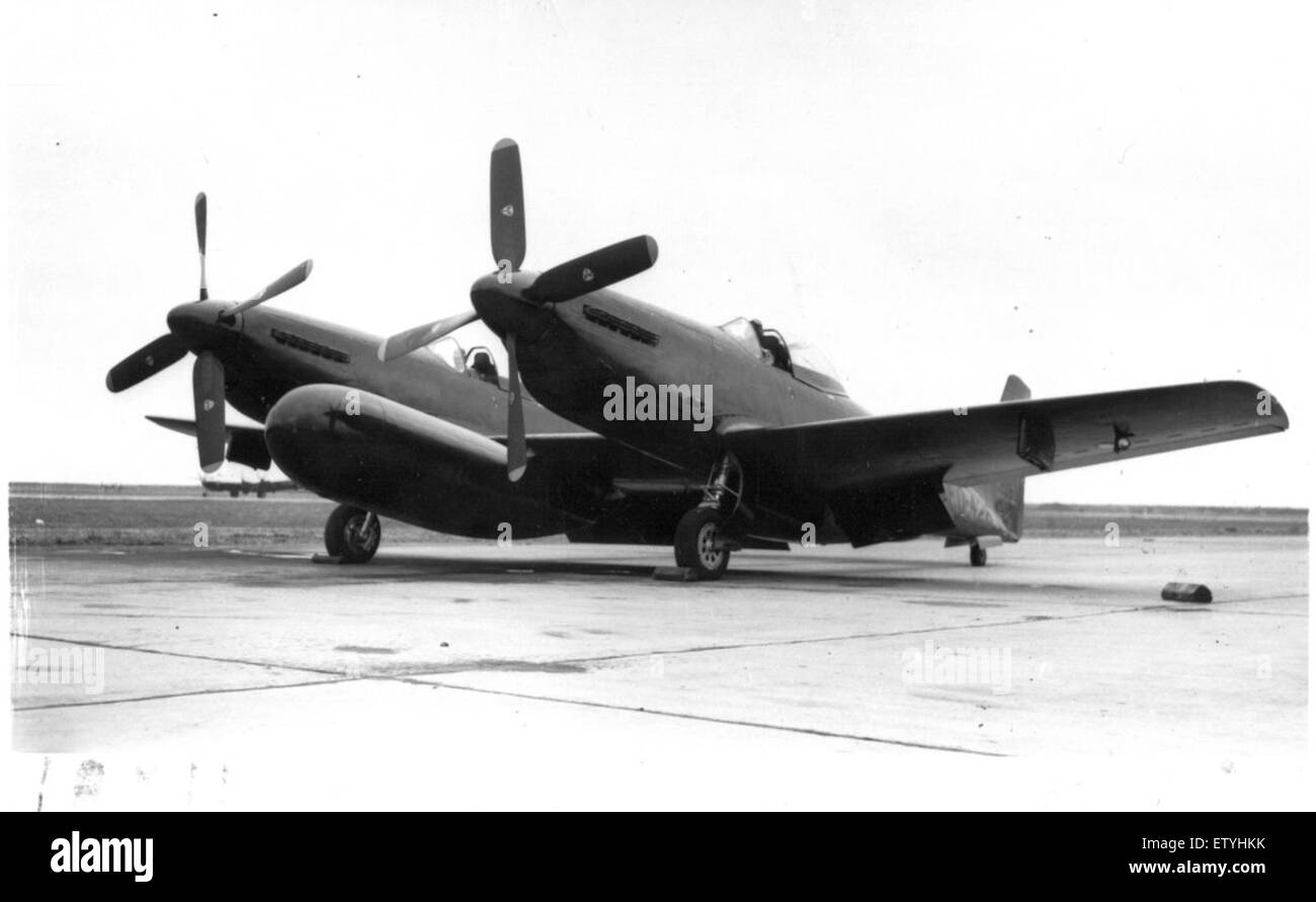 The F-82 Twin Mustang was a long-range fighter aircraft developed by ...