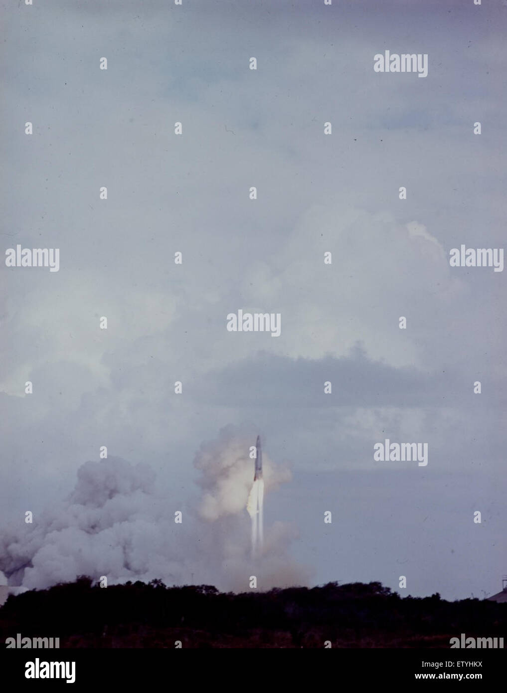 Atlas 12A, Launch Details Launch of 12A; Test 2148 Stock Photo - Alamy