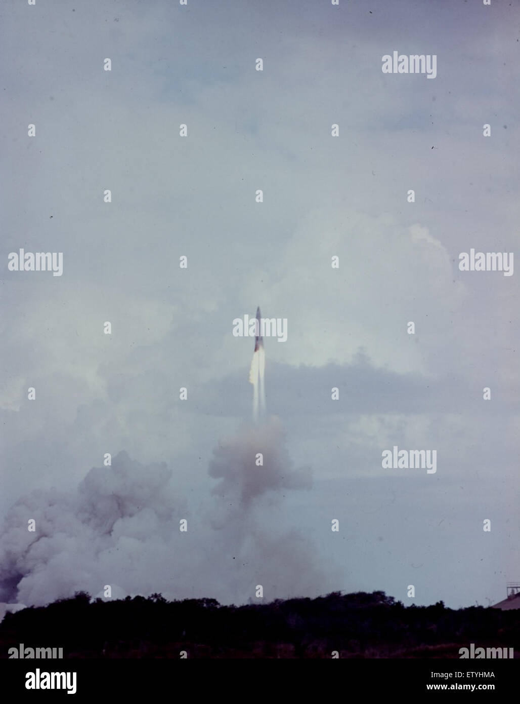 Atlas 12A, Launch Details Launch of 12A; Test 2148 Stock Photo - Alamy