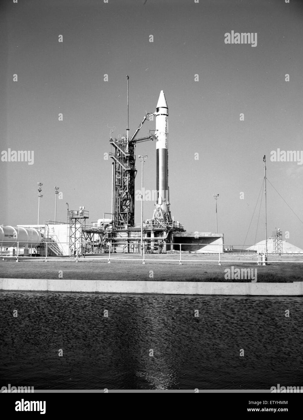 The AC-4 tanking test at Cape Canaveral's Launch Complex 36 is a ...