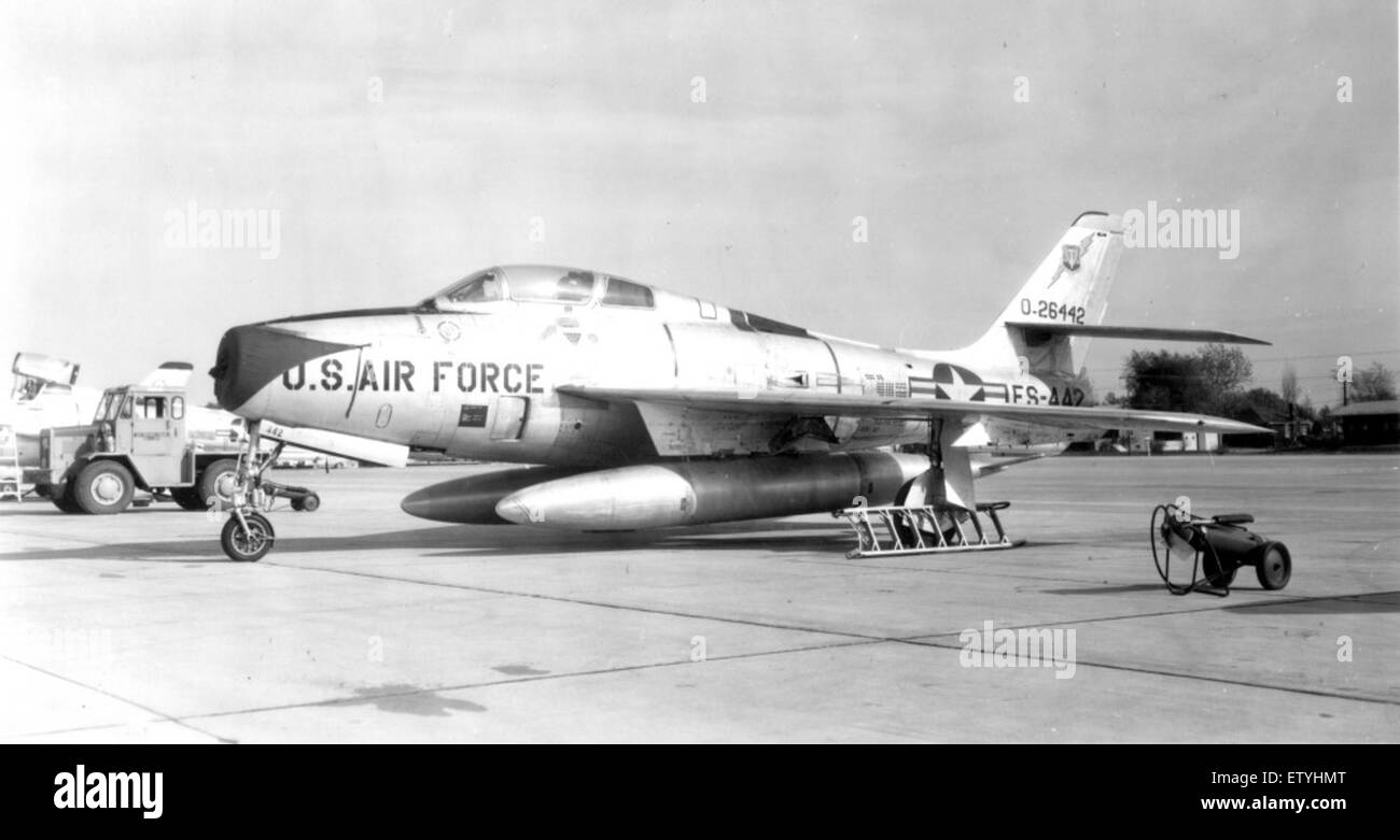 F-84F-35-RE Roger Besecker photo Stock Photo - Alamy