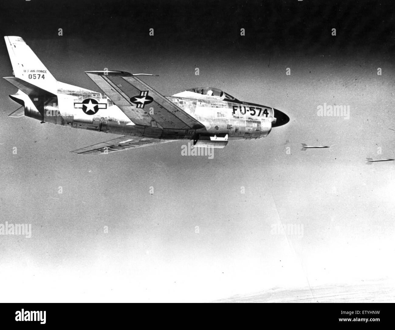 The F-86D-15 is a model of the North American F-86 Sabre aircraft, a ...
