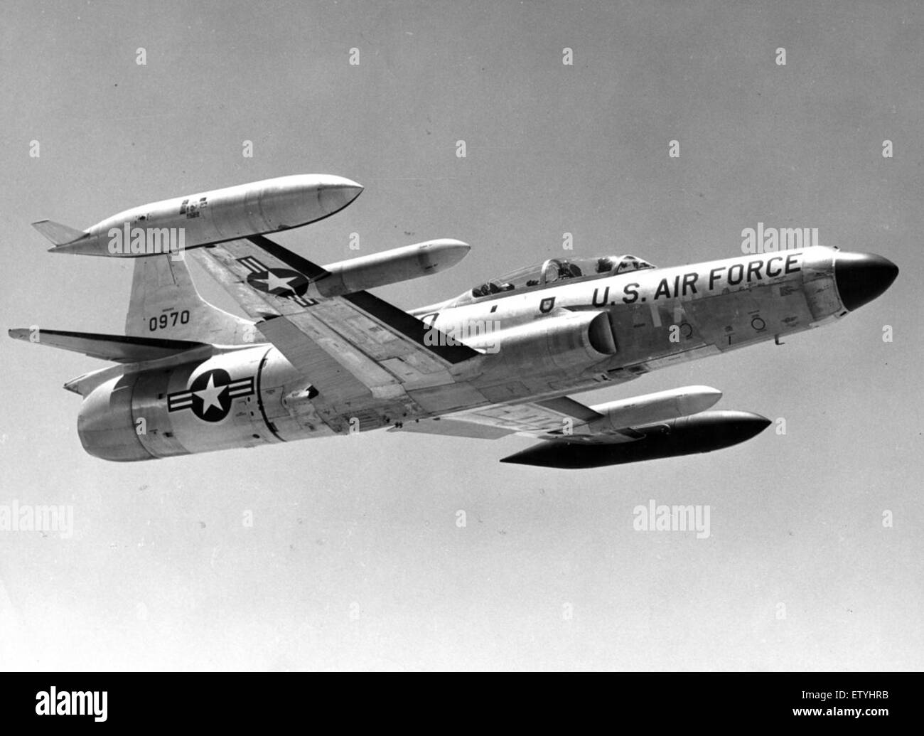 The F-94C was a variant of the F-94 Starfire, a United States Air Force ...