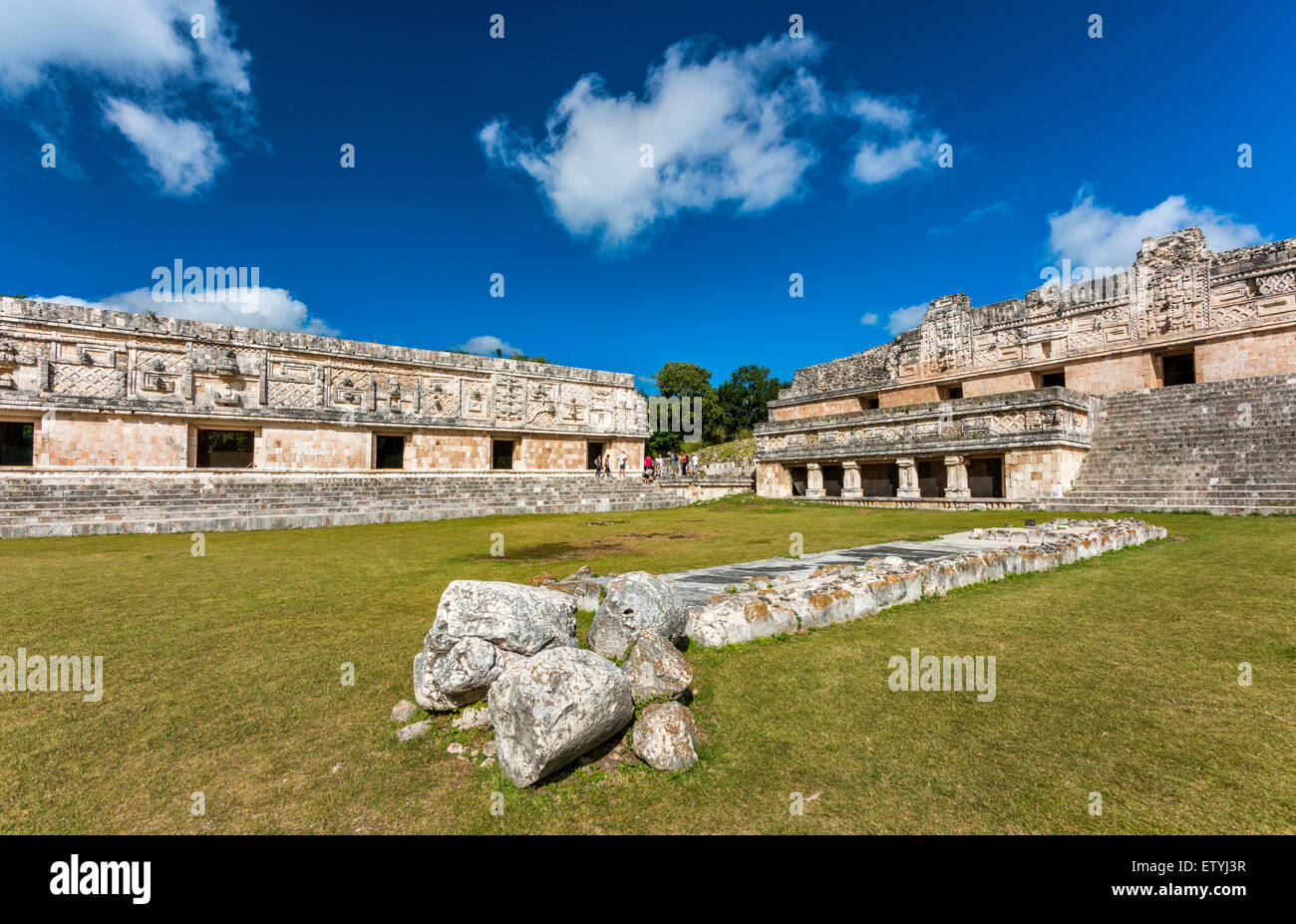 Cuadrangulo de las Monjas (Nunnery Quadrangle), Maya ruins at Uxmal ...