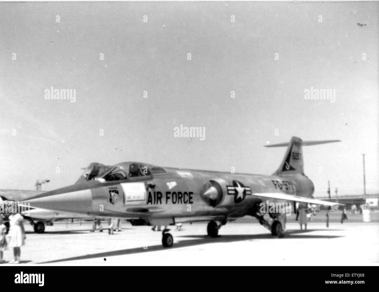 The YF-104A was the first model of the F-104 Starfighter, a high-speed ...