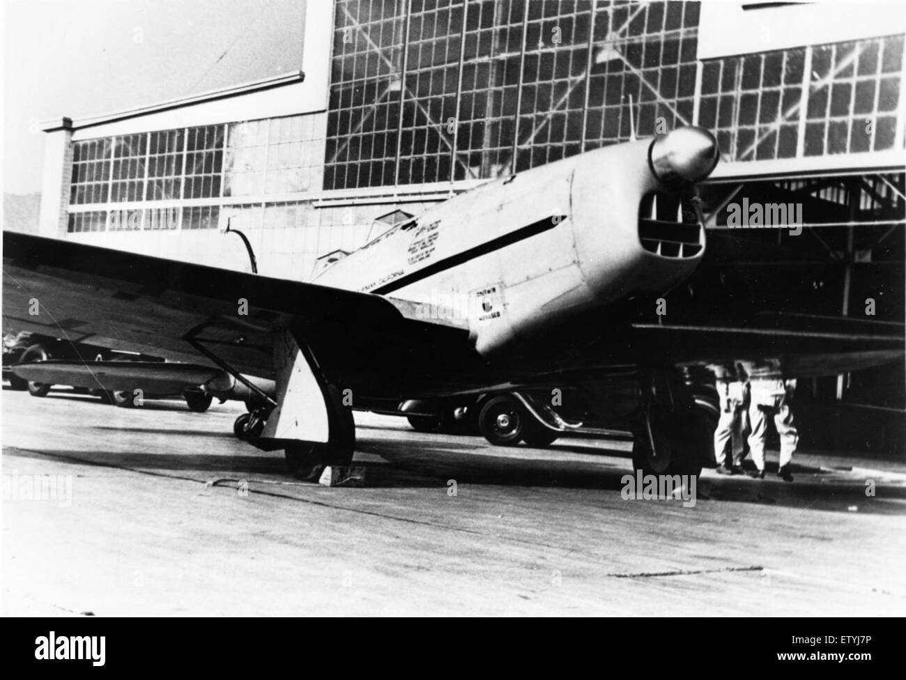 The Lockheed AiRover Altair 8G, with the registration number NX18149 ...