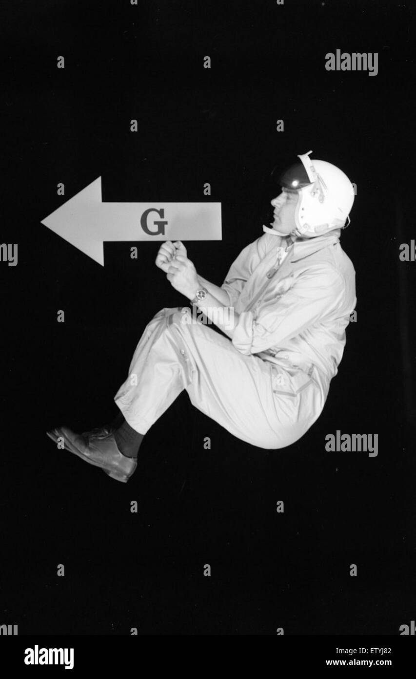 A 1958 study on the effects of gravity on the human body, focusing on G ...