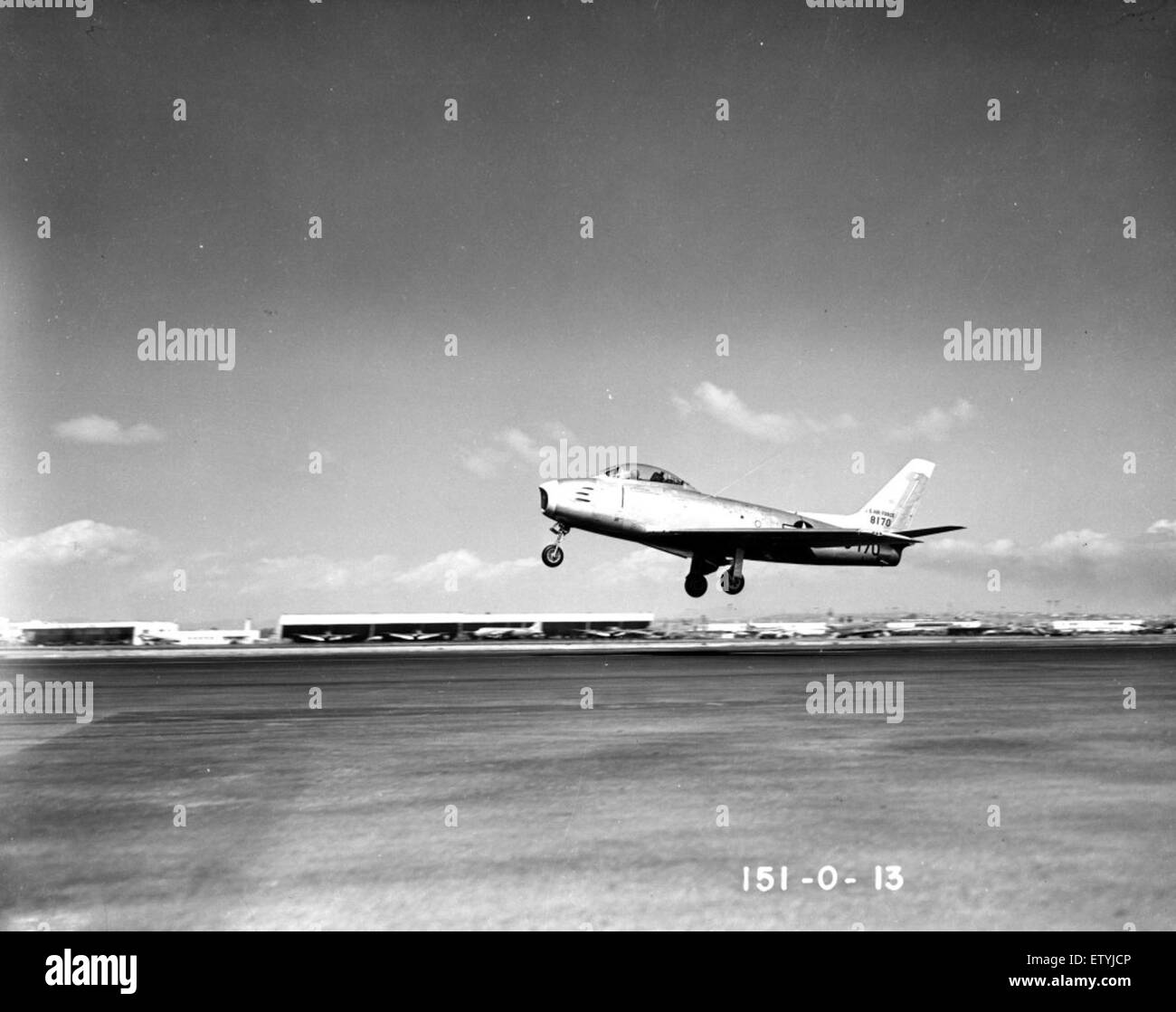 The North American F-86A Sabre is an iconic fighter aircraft that ...