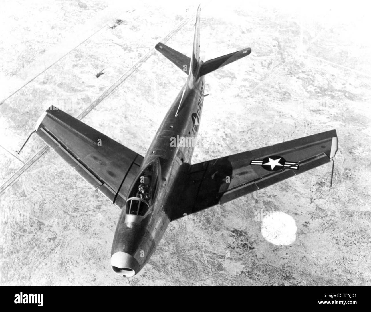 North American XF-86 US Air Force Photo Stock Photo - Alamy