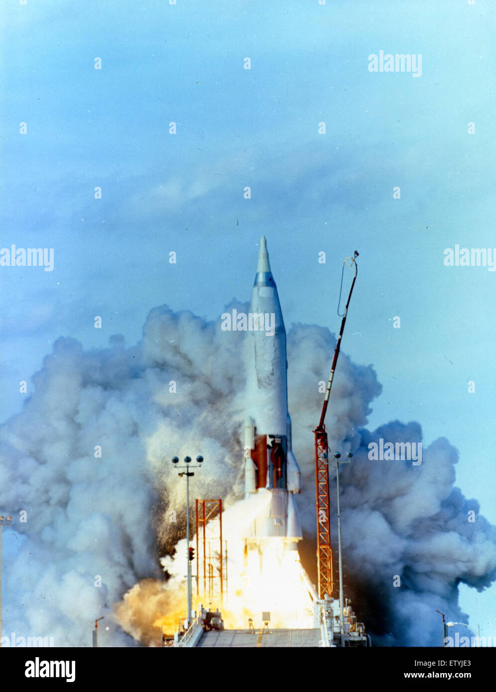This image from 1966 captures the details of piggyback transport ...