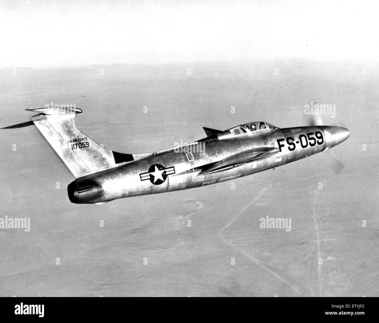 The Republic XF-84H Thunderscreech (serial number 51-17059) was an ...