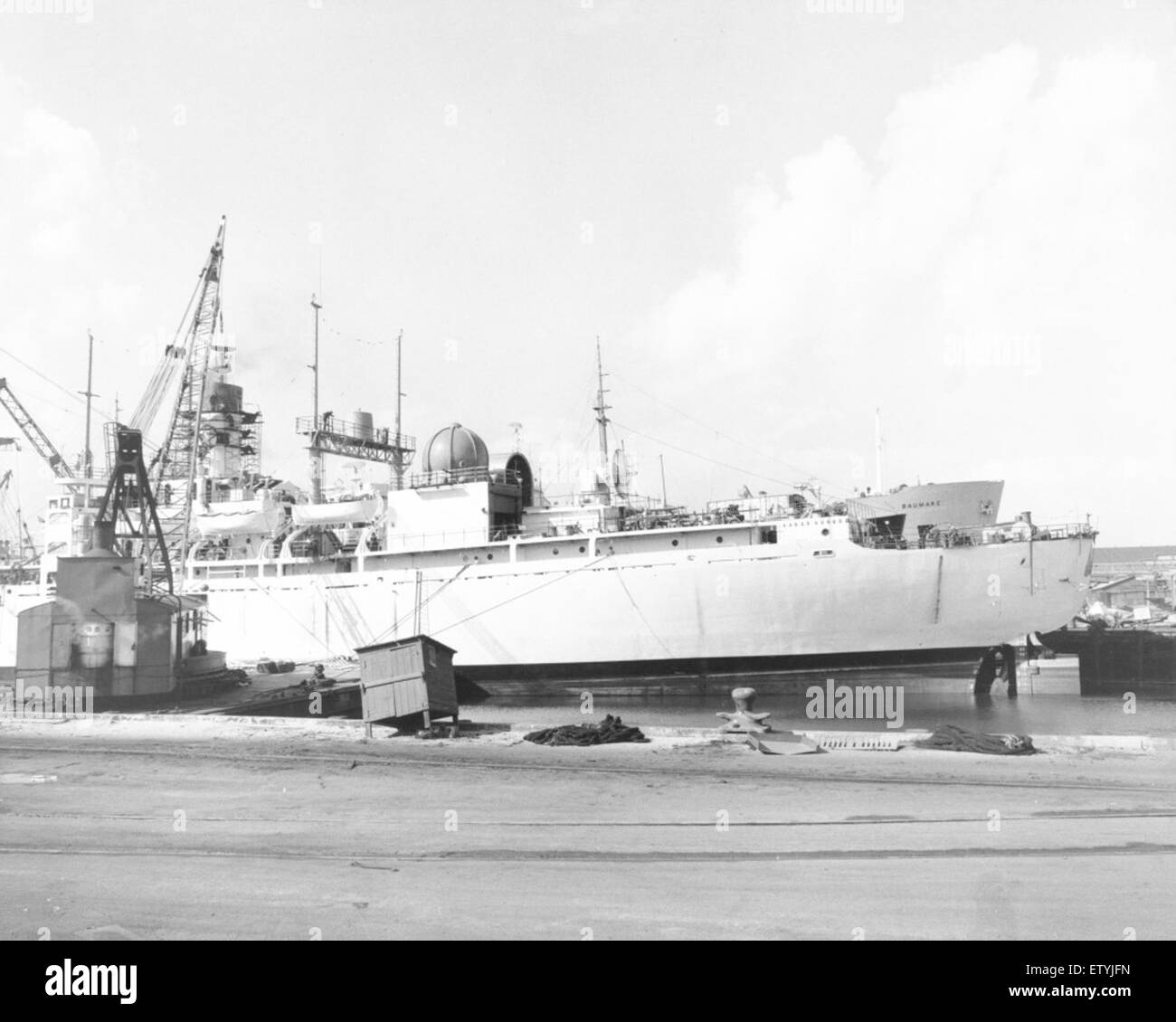 The *Twin Falls Victory* ship, a victory-class cargo ship, was used in ...