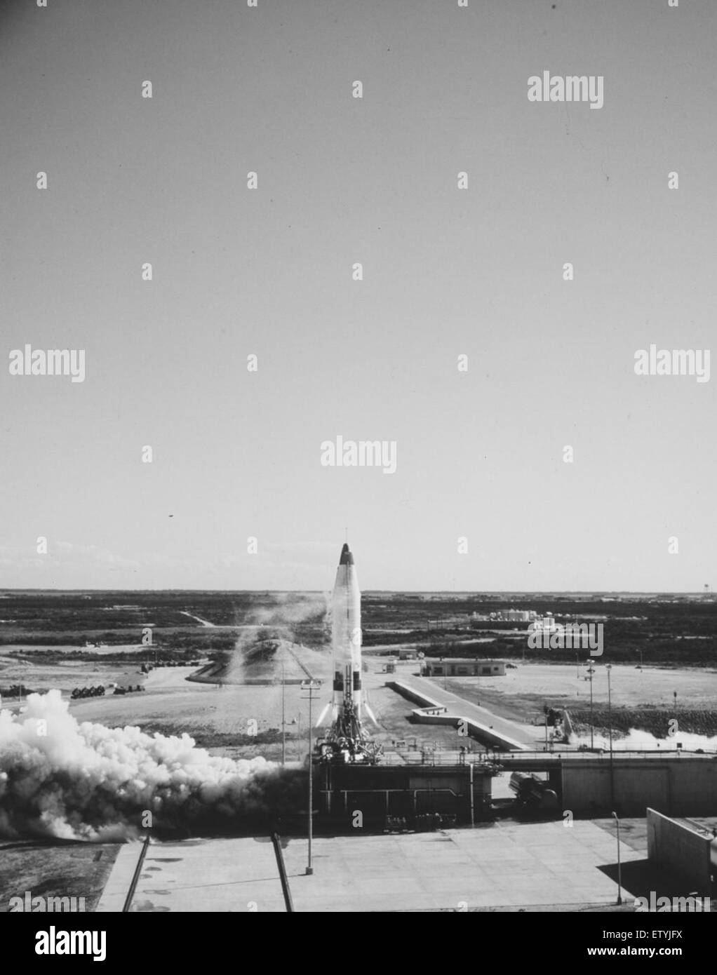 Atlas 13A test ignition details pertain to a rocket firing sequence for ...