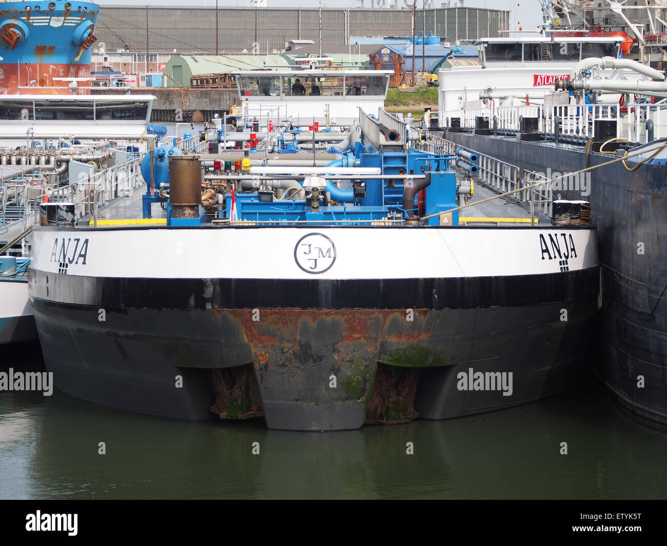 Anja - ENI 02327417 - Tankschip, Welplaathaven, Port of Rotterdam, pic2 ...