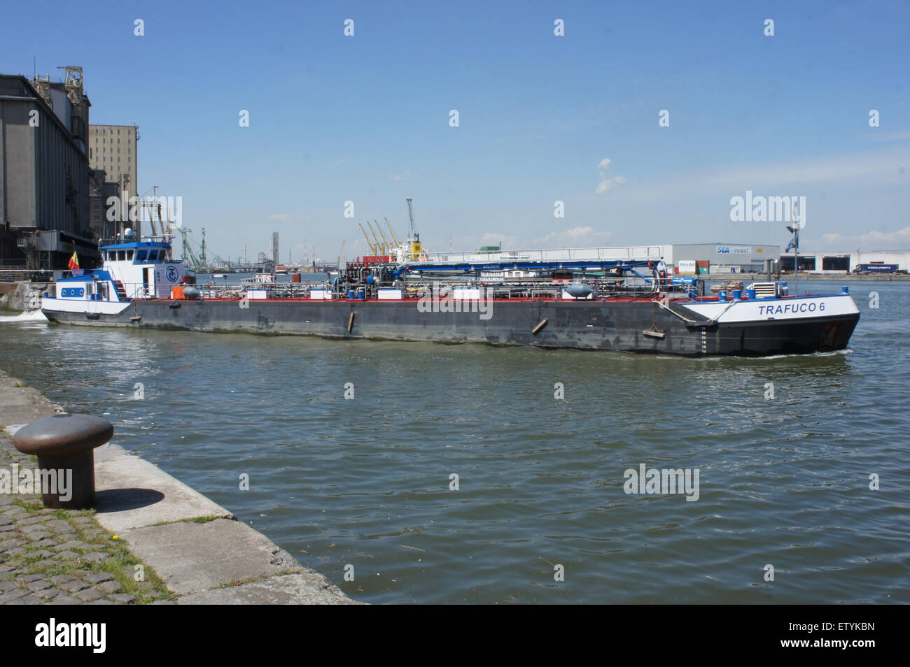 The *Trafuco 6* (ENI 06105378) is a vessel docked at the Port of ...