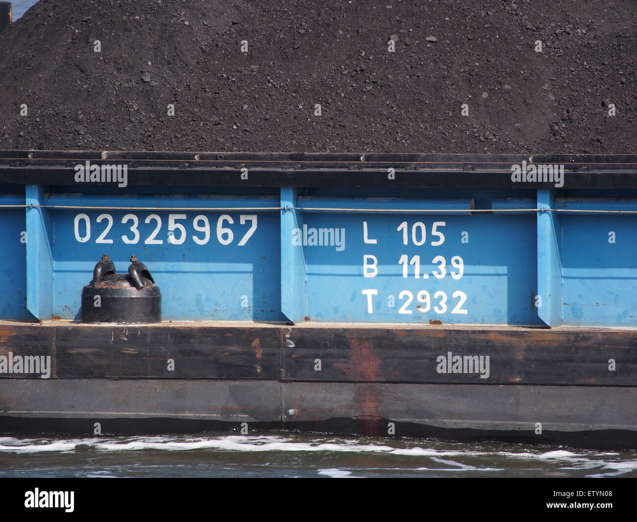 The image shows the tanker ship Vulcano, with registration number ENI ...