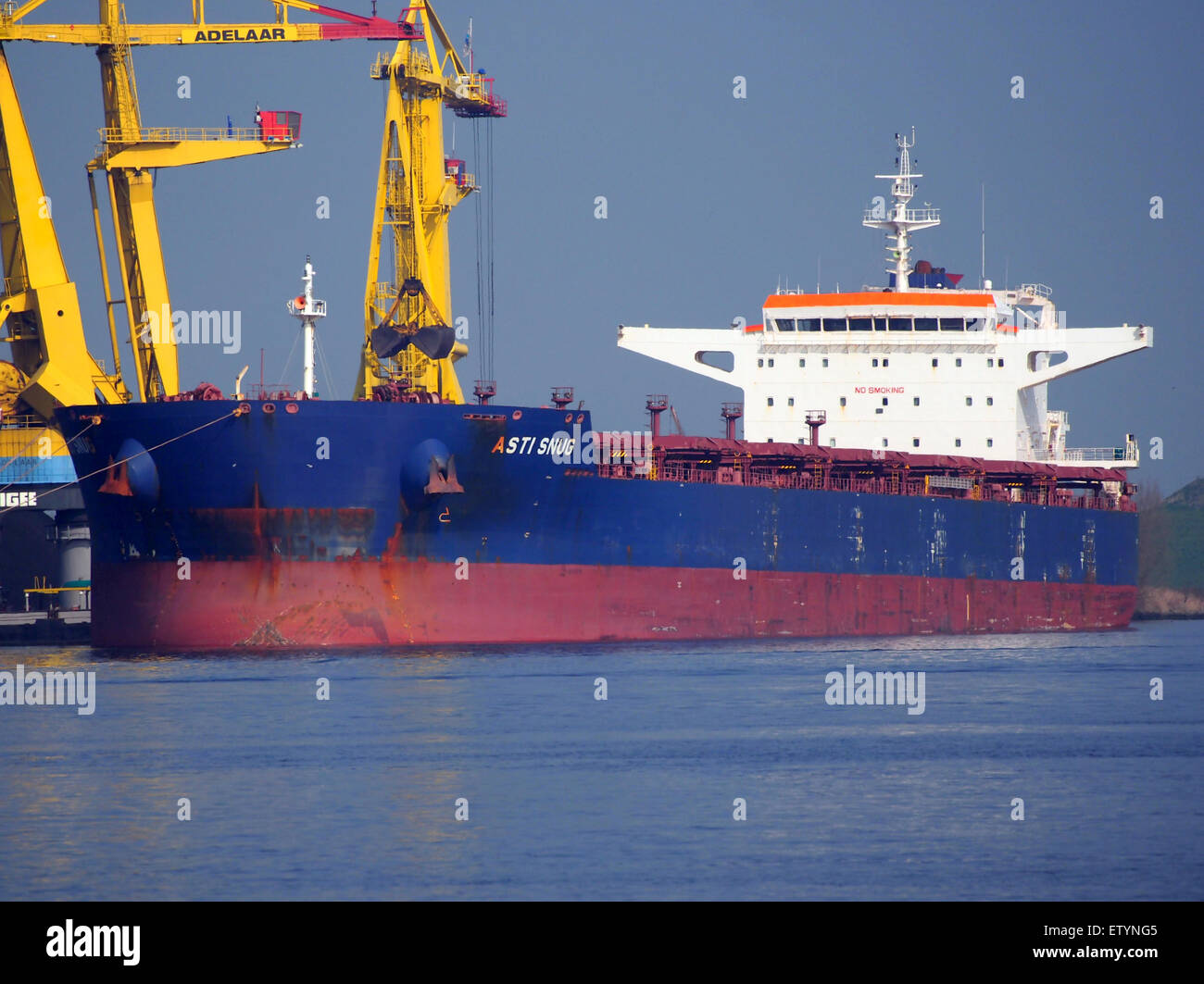 The Asti Snug, a tanker ship with IMO number 9598567 and callsign ICPB ...