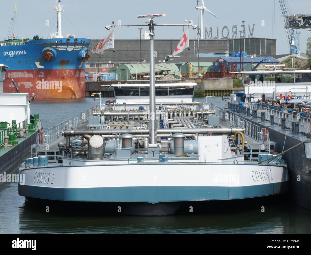 The Comus 2 is a tanker ship registered ENI 06105020, operating at the ...