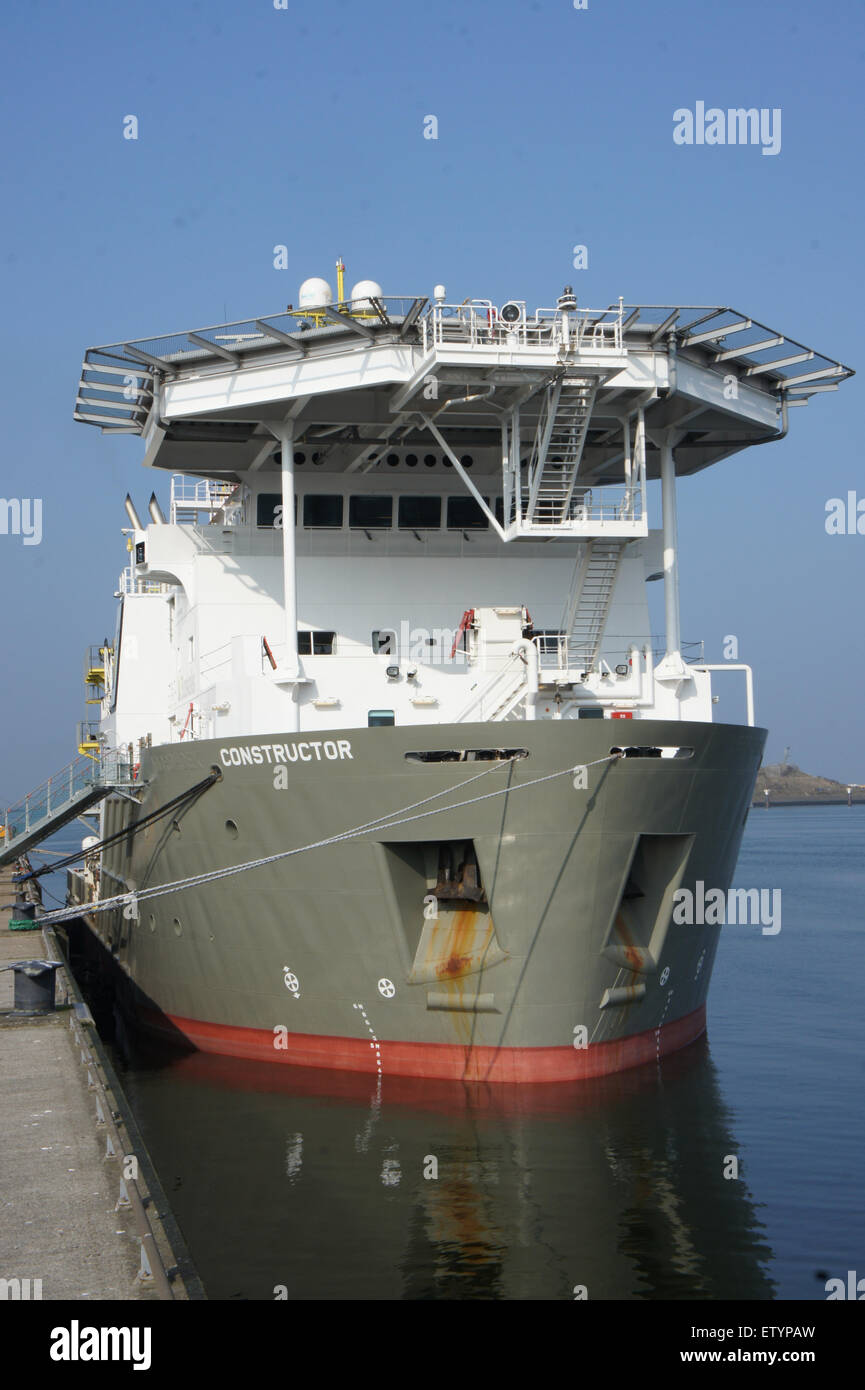 The vessel *Constructor* (IMO 9524932, Callsign PBAO) is an oil tanker ...