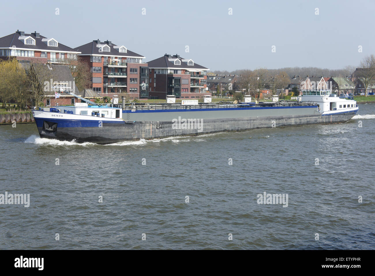 The Denzo, a cargo tanker ship with the ENI number 02007370, operates ...