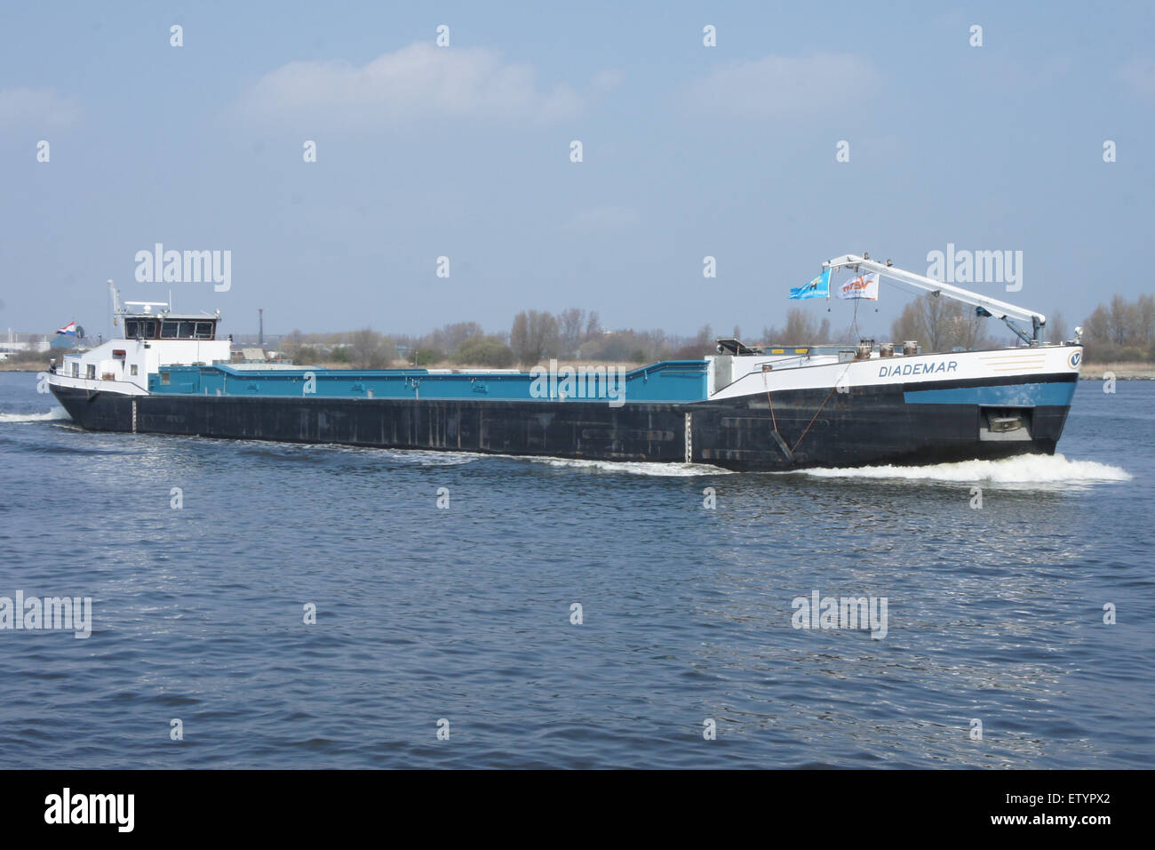 The *Diademar* (ENI 02310146), an oil tanker, is photographed ...