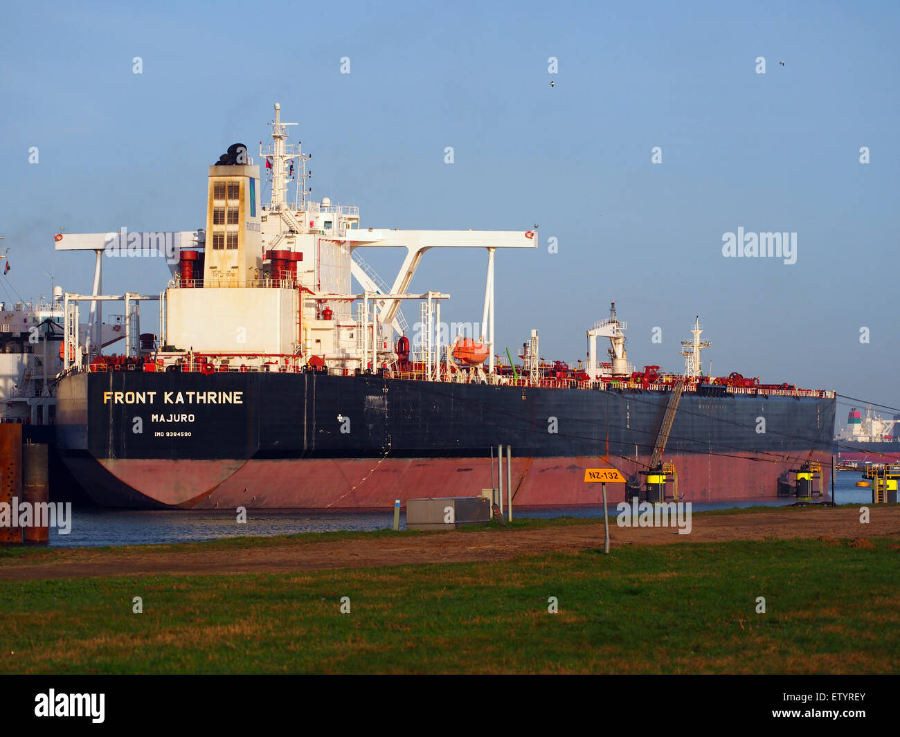 This image shows the tanker ship 'Front Kathrine' (IMO 9384590 ...