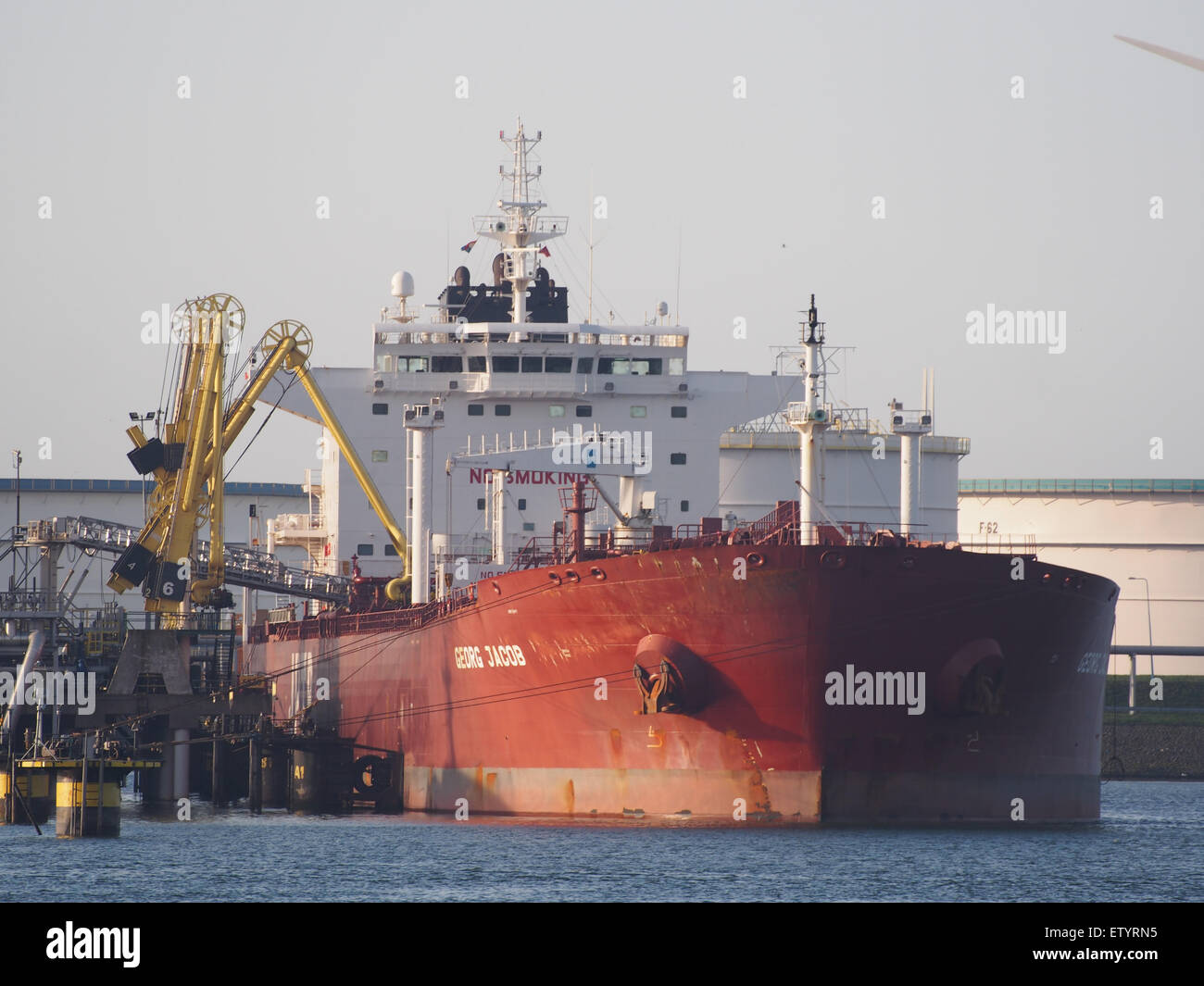 The Georg Jacob, registered under IMO number 9482859, is a modern oil ...