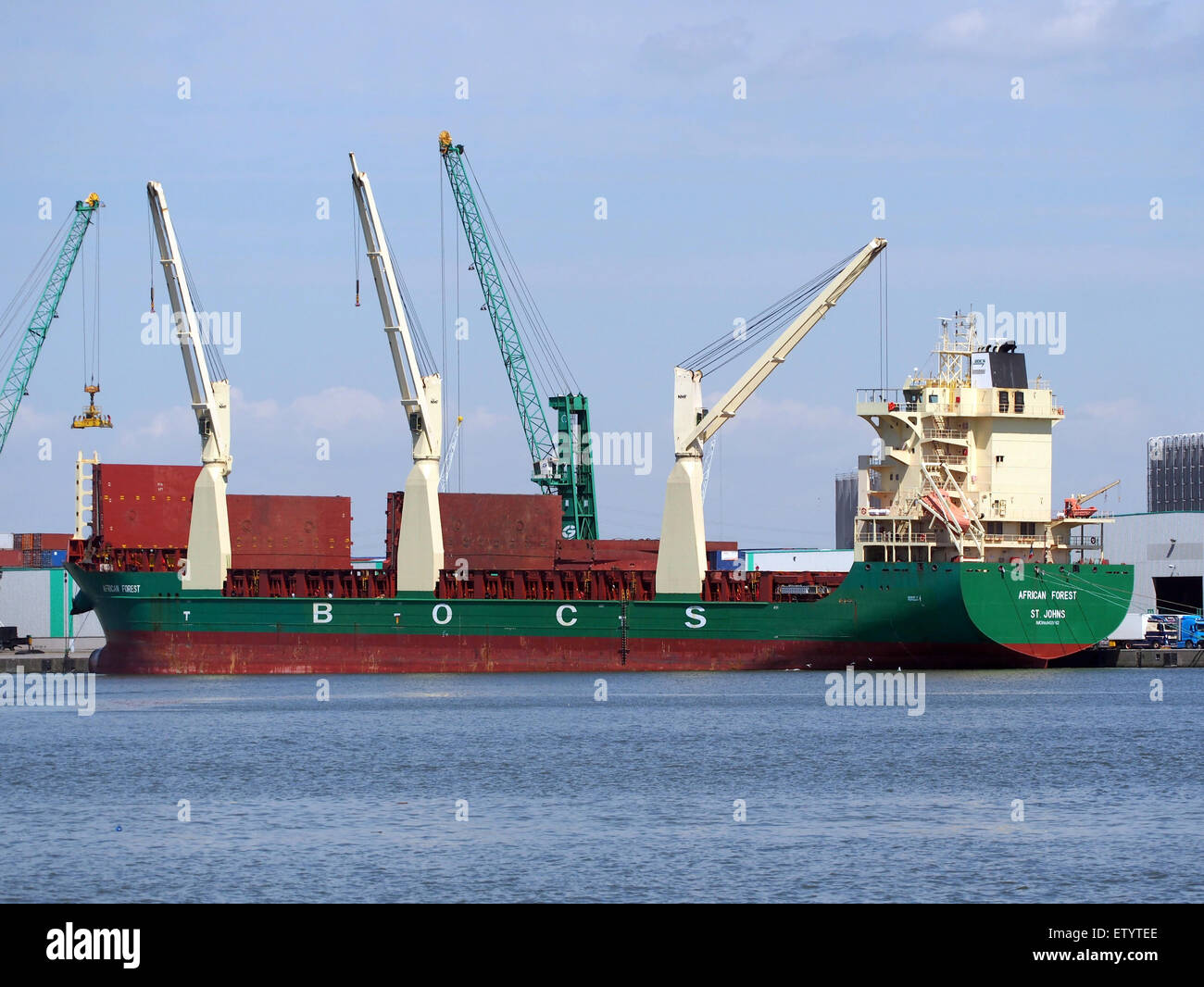 The African Forest (IMO 9425162) is a large oil tanker vessel ...