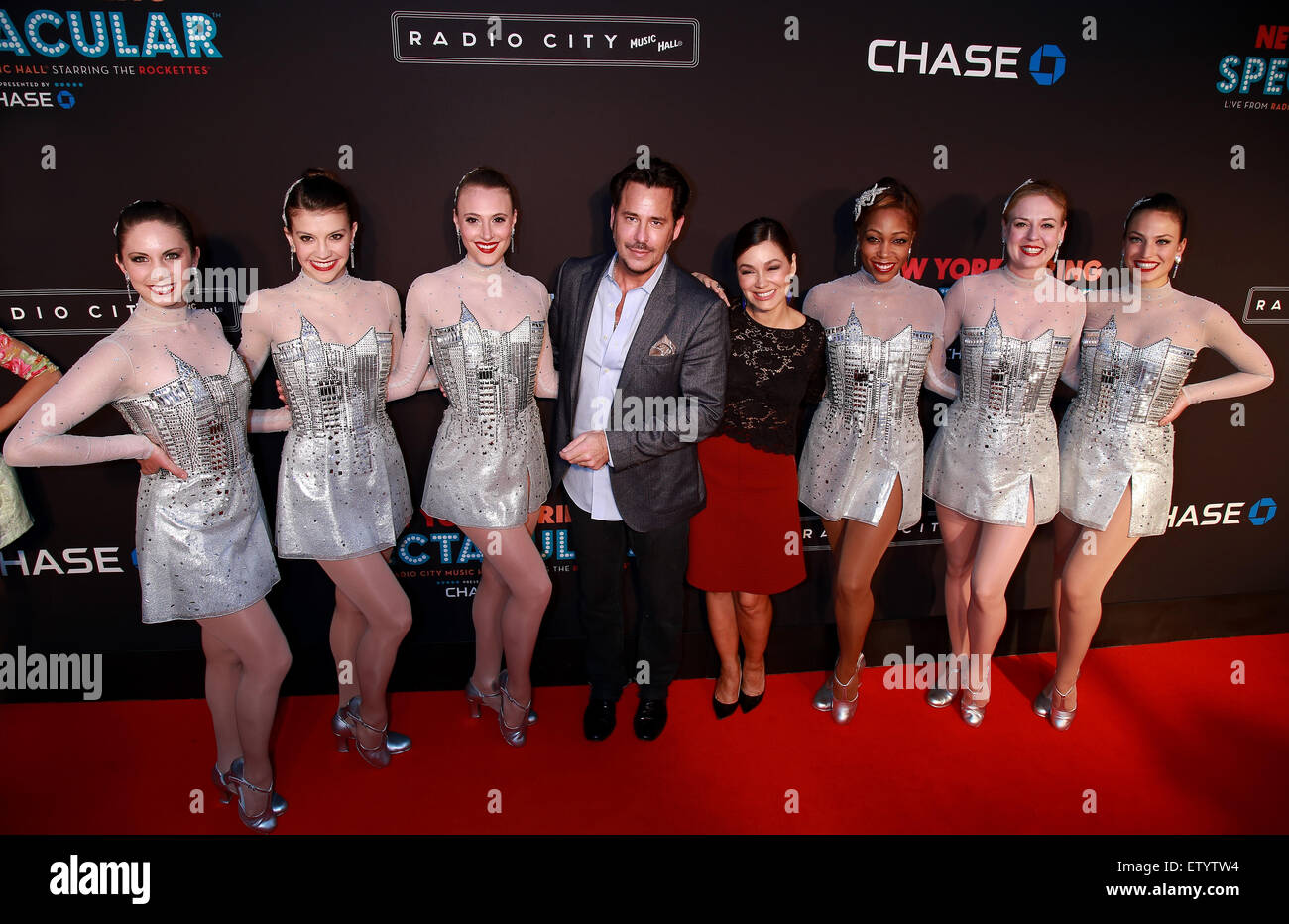 Opening night for The New York Spring Spectacular at Radio City Music ...