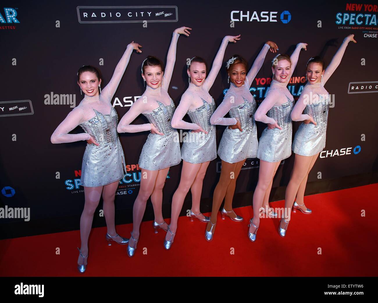 Opening night for The New York Spring Spectacular at Radio City Music ...