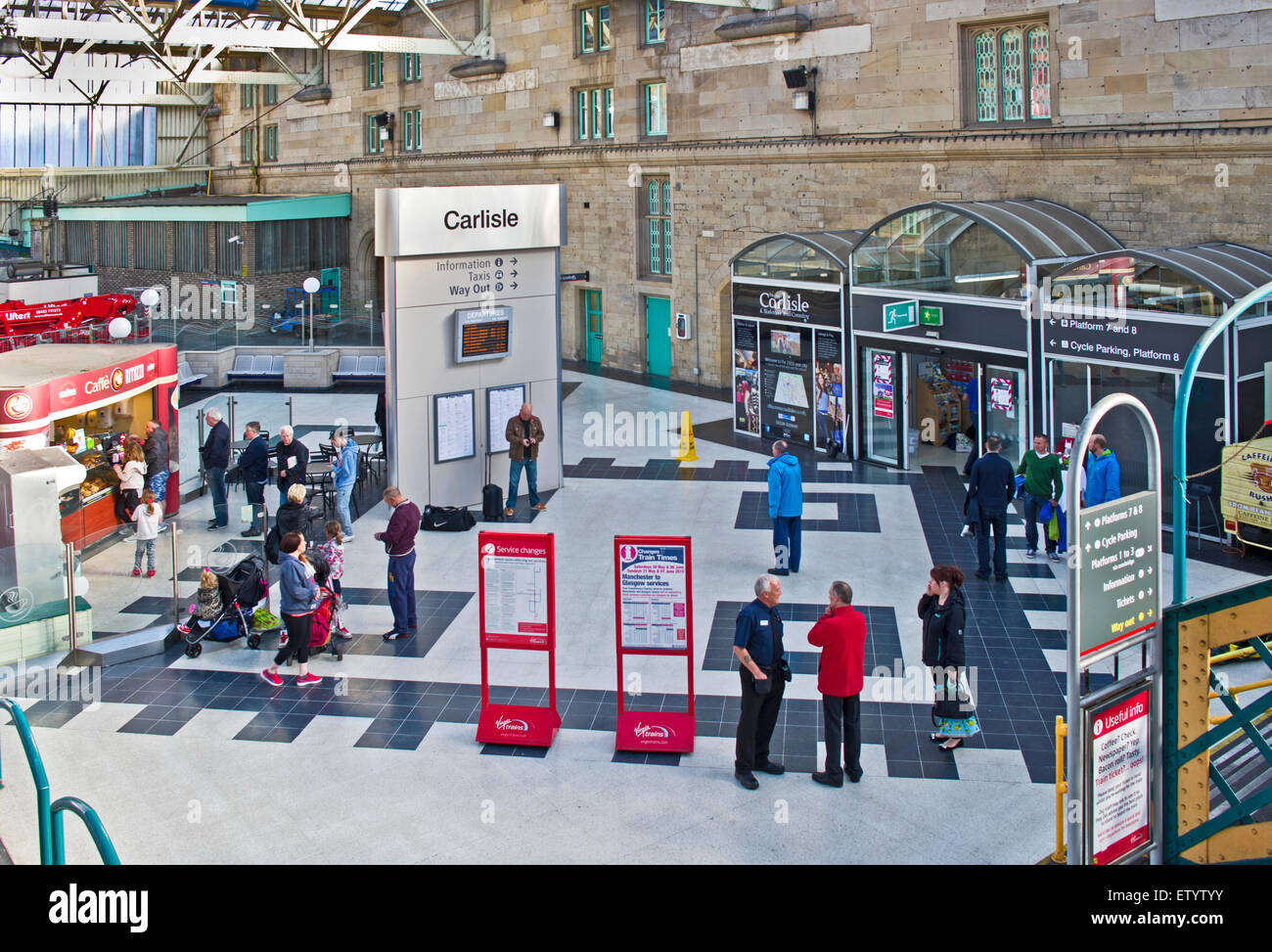 Carlisle station hi-res stock photography and images - Alamy